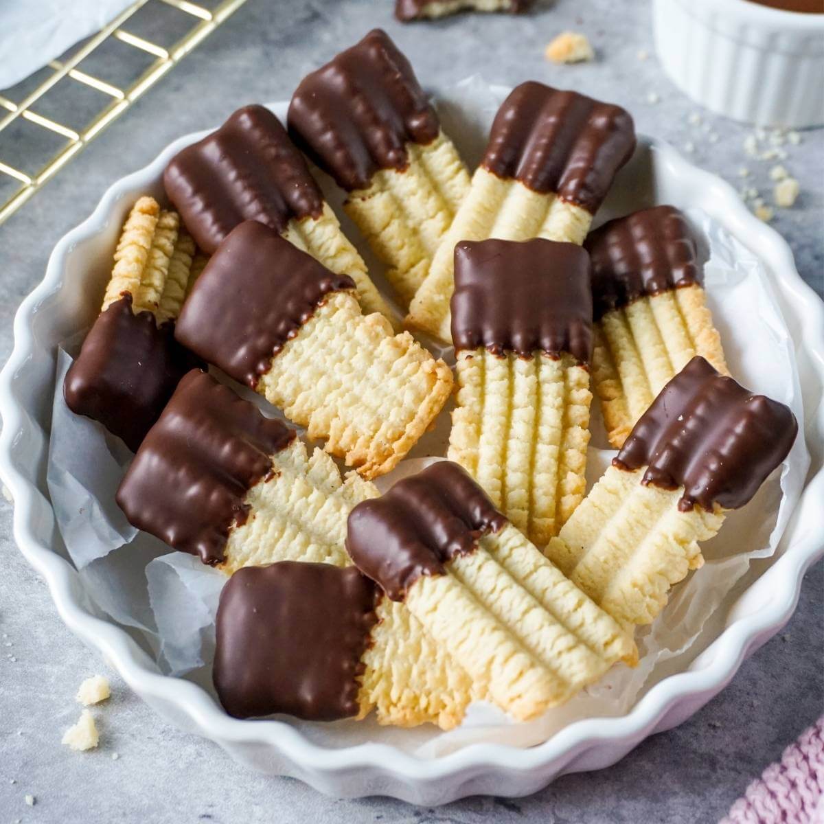 German Spritz Cookies - Spritzgebäck - germanfamilyfood.com